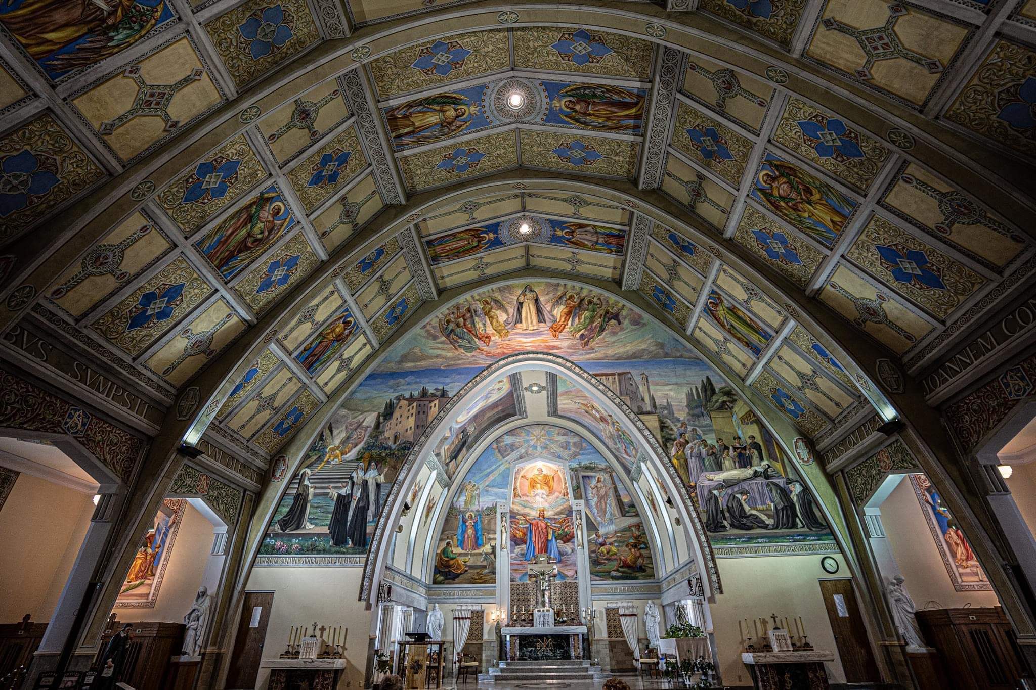 Fresques - Église Sainte-Amélie